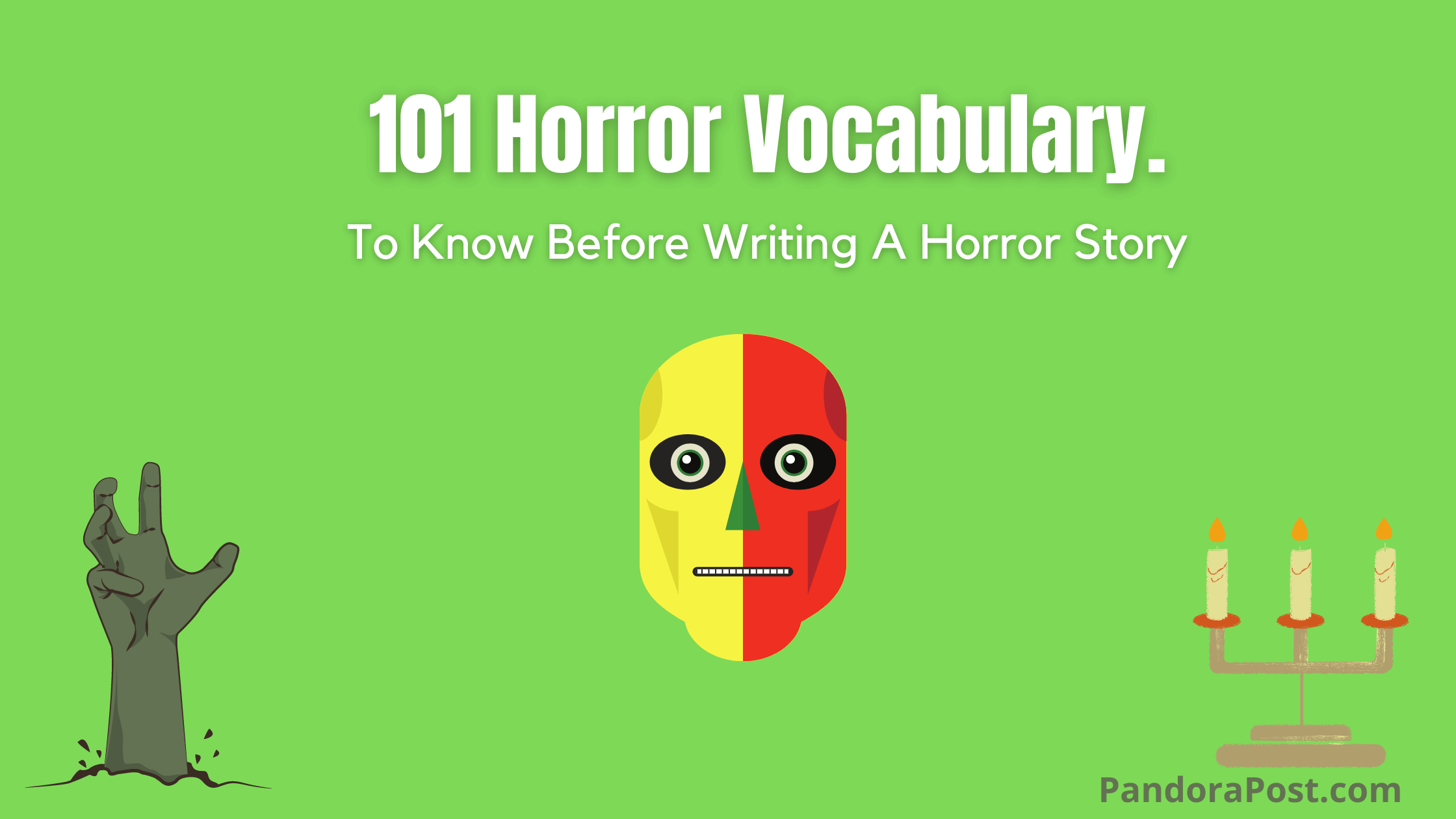 101 Best Horror Vocabulary To Know Before Writing a Horror Story ...